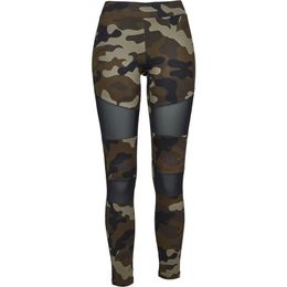 Urban Classics Leggings Urban Classics Damen Ladies Camo Tech Mesh Leggings (1-tlg), bunt