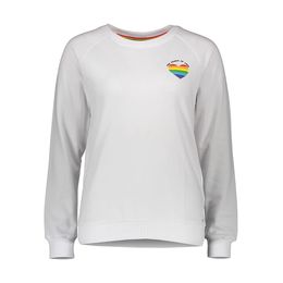 Lascana Sweatshirt "Rainbow" in Weiß - 32/34