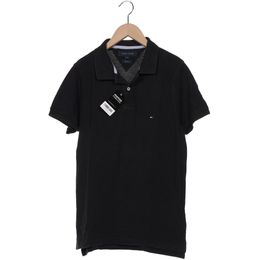 Tommy Hilfiger Herren Poloshirt, schwarz, Gr. 48