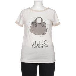 Liu Jo Damen T-Shirt, weiß, Gr. 42