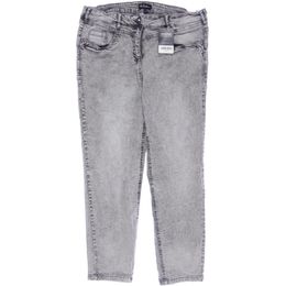 Ulla Popken Damen Jeans, grau, Gr. 23