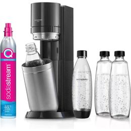 Duo Wassersprudler Vorteils-Pack, Titan mit 4 Flaschen - SodaStream