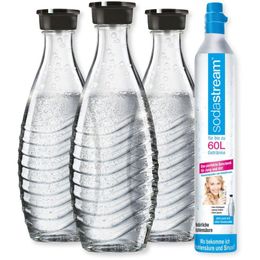 Reservezylinder + 3 x Glaskaraffe - SodaStream