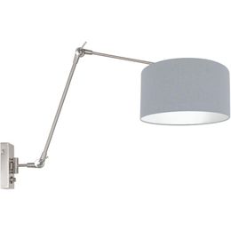 Steinhauer wandlamp Prestige chic - leinen - metall - 3955ST - Leinen
