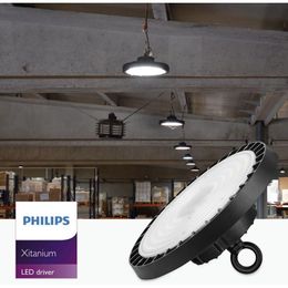 Industrielle LED-Leuchte - Treiber philips - 150W - 160lm/W - philips Chip - Dimmbar 1-10V - IP65 Lichtfarbe Kaltweiß - Kaltweiß