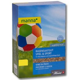 Rasensamen Spielrasen Sportrasen 1 kg Rasensaat Grassamen 40 m² - MANNA