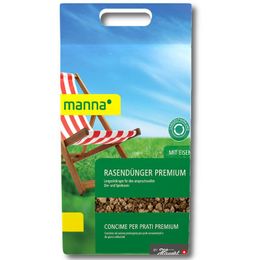 Premium Rasendünger 10 kg Langzeitdünger Startdünger Sommerdünger Herbst - MANNA