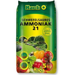 Schwefelsaures Ammoniak 21 Inhalt 5kg Stickstoffdünger Langzeitdünger - HACK