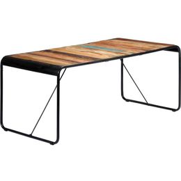 Esstisch,Esszimmertisch,Speisetisch für Wohnzimmer, Esszimmer 180x90x76 cm Altholz Massiv AGHDE771217 MAISONCHIC