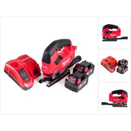 M18 FJS-502C Stichsäge 18V Brushless + 2x Akku 5,0Ah + Ladegerät - Milwaukee