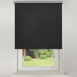 VINGO - Verdunklungsrollo Klemmfix Rollo Verdunkelung Fensterrollo Tageslicht Sichtschutz mit Beschichtung ohne Bohren für Fenster & Türen 70 cm x