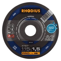 RHODIUS XT67, 50 Stück, 115 x 1,5 mm, Trennscheibe