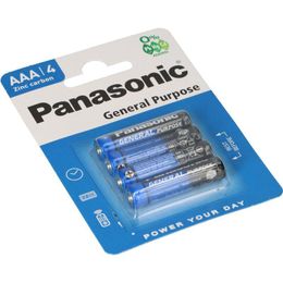Panasonic - aaa Genereal Purpose 1,5V Batterie 96 Stück