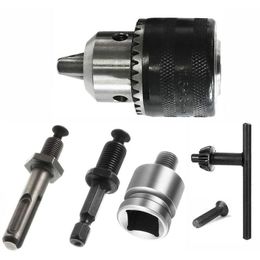 1,5–13 mm Bohrfutter 1/2–20 unf mit SDS-Plus-Adapter und Schraubenschlüssel, Bohrfutter, Schnellwechselfutter mit Schlüssel zum Bohren, Umbau