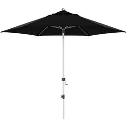 Sonnenschirm/ Kurbelschirm Expert 280 Auto Tilt 280 cm, ø 280 cm, schwarz, Bezug aus 100% Polyester, Gestell aus Aluminium, 7,1 kg - Doppler