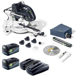 FESTOOL Akku Kappsäge Zugsäge KAPEX KSC 60 EB-Basic 577775 + 2 Akku + Ladegerät