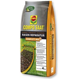 Saat Rasen Reparatur Komplett-Mix Plus 4kg Rasendoktor Nachsaat Rasensamen - Compo
