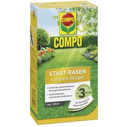 Start-Rasen Langzeit-Dünger 3 kg Rasendünger Langzeitdünger Startdünger - Compo