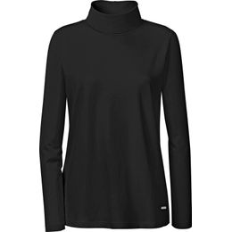 CR&Eacute;ATION L Damen Rollkragenshirt mit langen &Auml;rmeln schwarz Gr&ouml;&szlig;e 38
