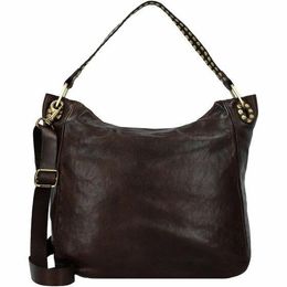 Campomaggi Schultertasche Leder 30 cm moro