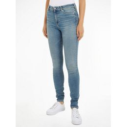 Tommy Hilfiger Skinny-fit-Jeans TH FLEX HARLEM U SKINNY HW KAI in blauer Waschung, blau