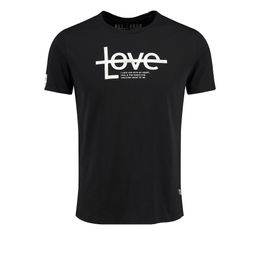 Key Largo Shirt 'MT LOVE YOU' male Black size S