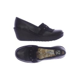 Fly London Damen Pumps, schwarz, Gr. 40