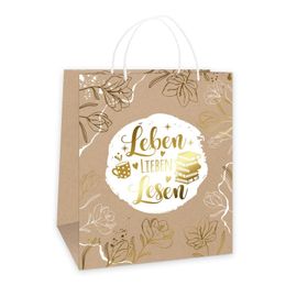 Trötsch Trötsch Geschenktasche Leben, Lieben, Lesen