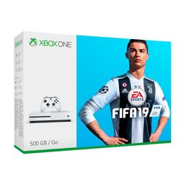 Microsoft Xbox One S 500GB - Weiß + FIFA 19