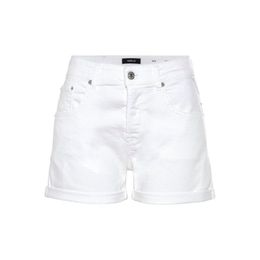 Replay Jeansshorts ANYTA, weiß