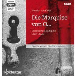 Die Marquise von O,1 Audio-CD, 1 MP3 - Heinrich von Kleist (Hörbuch)