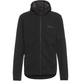 Jack Wolfskin BORNBERG Softshelljacke Herren in black