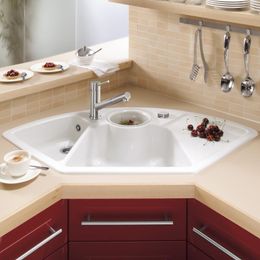 Villeroy & Boch Villeroy & Boch Solo Eck Küchenspüle, 670801R1HL12,