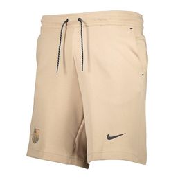 Nike Sporthose FC Barcelona Tech Fleece Short Beige