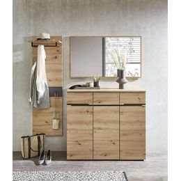 Innostyle Garderoben-Set Garderoben Set MEMPHIS GH82 Artisan Eiche Nachbildung 3-teilig