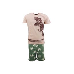 Jurassic World Schlafanzug Jurassic World T-Rex Jungen Kinder Jugend Pyjama Gr. 134