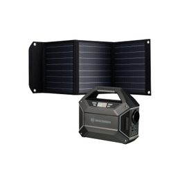 BRESSER Set Mobile Power-Station 100 W + Solar-Panel 40 W Powerstation