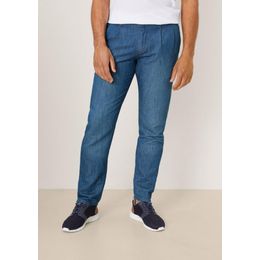 s.Oliver Stoffhose Relaxed: Leinenmix-Chino