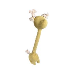 D&D D&D Spielknochen Hundespielzeug George aus Chenillestoff gelb