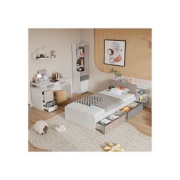 MODFU Einzelbett Kinderbett (Komplettschlafzimmer Set