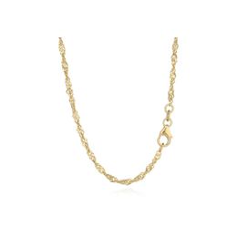 NKlaus Goldkette 45cm Singapur Kette 585 Gelb Gold 14 Karat B: 2