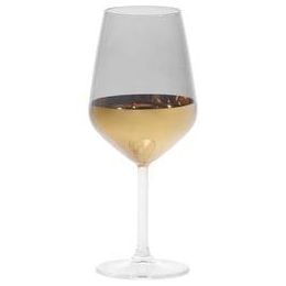 Weinglas Glamour in Schwarz/Goldfarben ca.490ml
