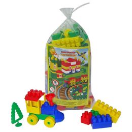 Polesie Konstruktions-Spielset Bausteine-Set 66 Teile 0590