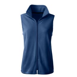 WITT Damen Fleeceweste mit Antipilling-Ausr&uuml;stung, nachtblau, Gr&ouml;&szlig;e 40