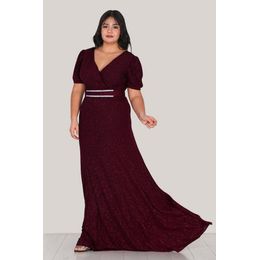 Modabout Abendkleid Langes Maxikleid Hochzeit für große Größen NYELB0553D9409BRD (1-tlg)