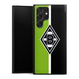 DeinDesign Galaxy S22 Ultra Handy Silikon H&uuml;lle Case schwarz Handyh&uuml;lle Borussia M&ouml;nchengladbach Gladbach Bundesliga