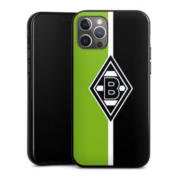 DeinDesign iPhone 12 Pro Handy Silikon H&uuml;lle Case schwarz Handyh&uuml;lle Borussia M&ouml;nchengladbach Gladbach Bundesliga