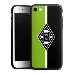 DeinDesign iPhone SE (2020) Handy Premium Silikon H&uuml;lle Handyh&uuml;lle schwarz Case Gladbach Bundesliga Borussia M&ouml;nchengladbach Silikon Premium Case