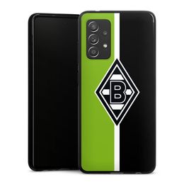 DeinDesign Galaxy A52s 5G Handy Silikon H&uuml;lle Case schwarz Handyh&uuml;lle Bundesliga Borussia M&ouml;nchengladbach Gladbach