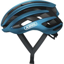 Fahrradhelm Abus "AIRBREAKER" Helme Gr. S Kopfumfang: 51 cm - 55 cm, blau (steel blue) Fahrradhelme für Erwachsene